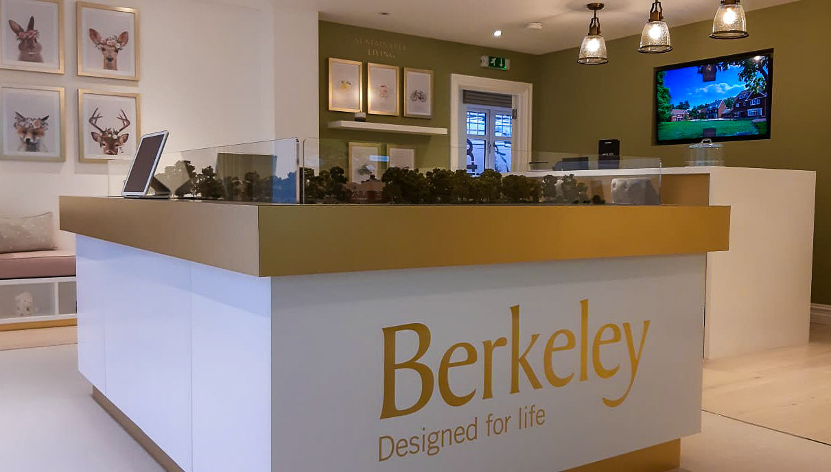 Wayfinding signage and interior fit-out for Berkeley Homes | Octink